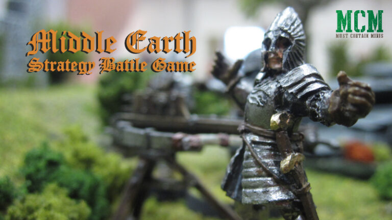 Middle-Earth Strategy Battle Game - Battle Report - Must Contain Minis
