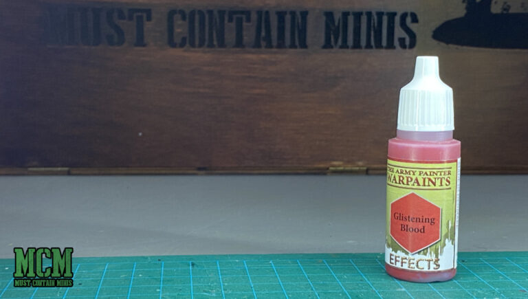 Saving Miniatures with Army Painter Blood Effect - Must Contain Minis